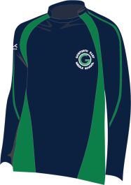 Red Rugby Shirt - Embroidered with Gosforth East Middle School logo