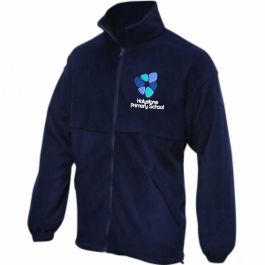 Navy Fleece - Embroidered with Holystone logo