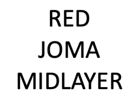 JOMA Unisex Mid Layer (RED) - Embroidered with Oxclose Community ...