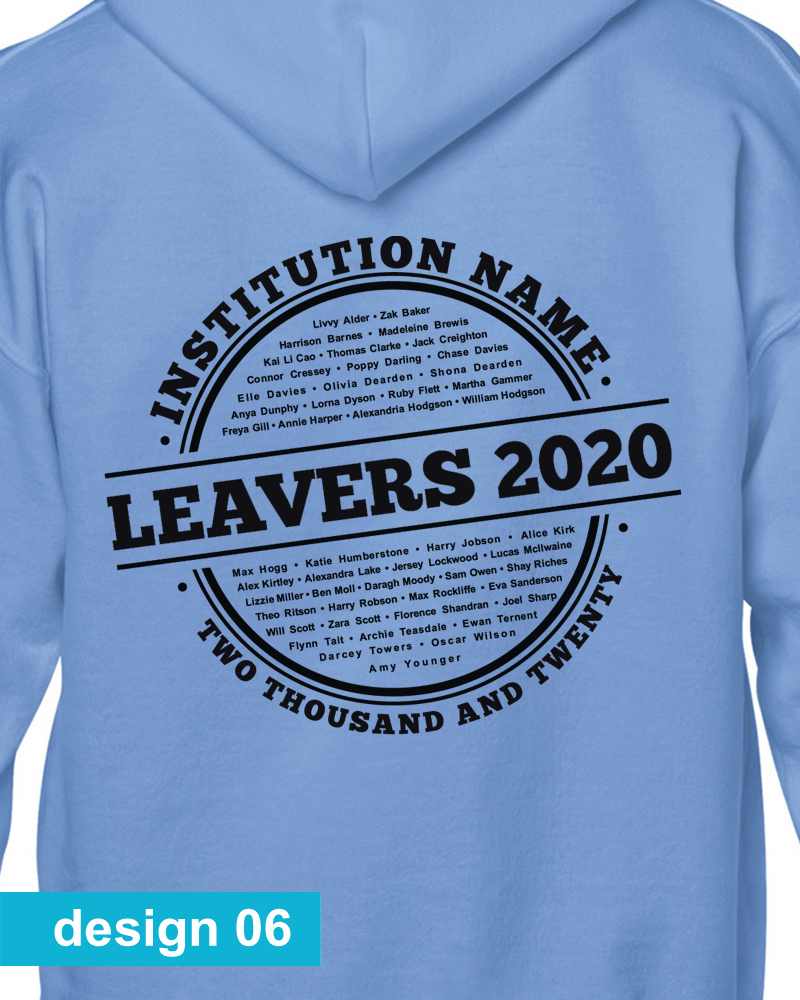 Leavers Hoodies
