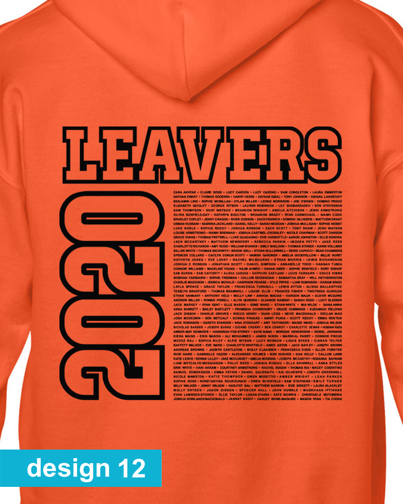 Leavers Hoodies